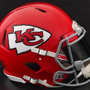 Build It YOUR Way! *CUSTOM* Kansas City Chiefs NFL Riddell Speed Full ...