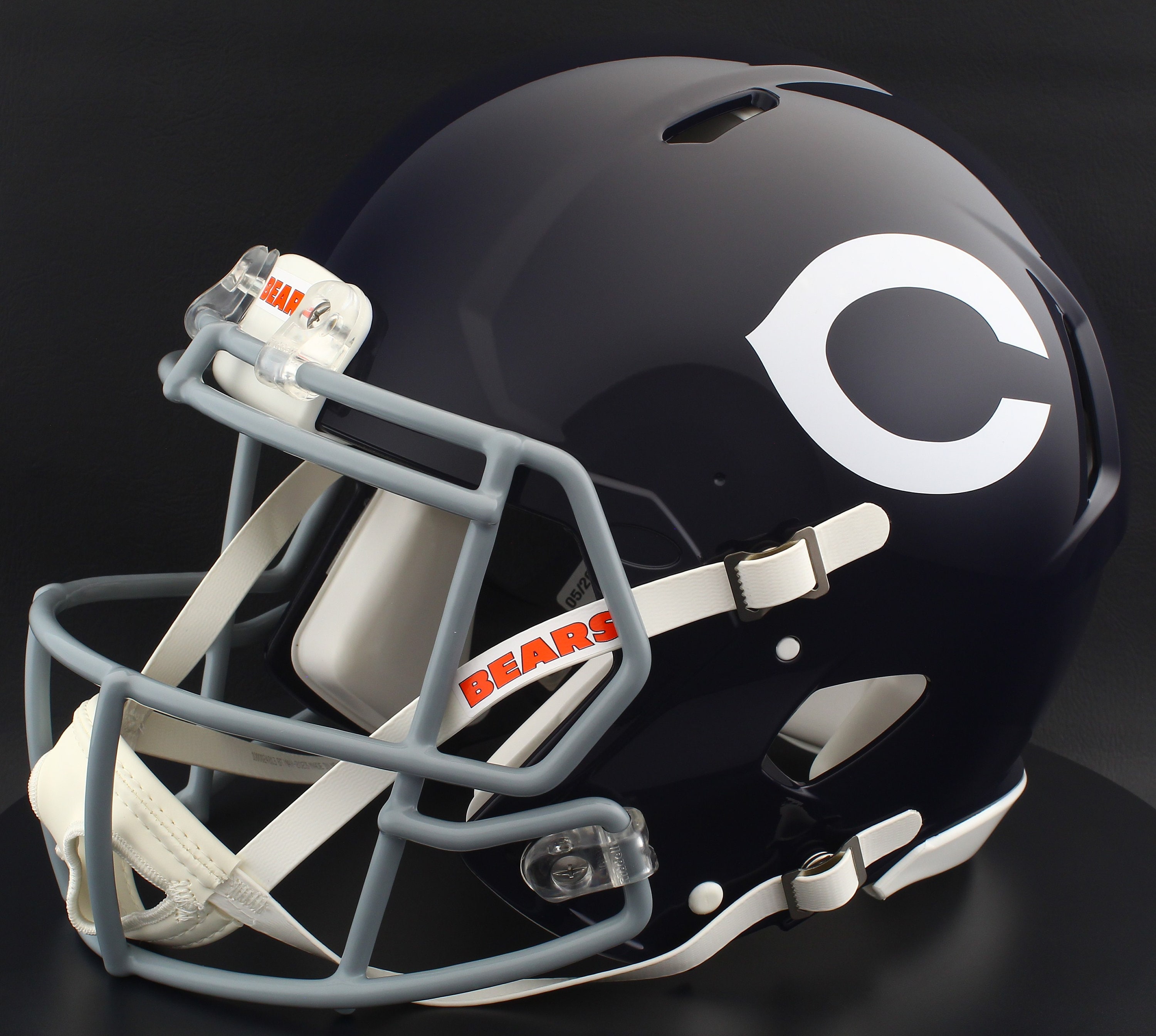 CHICAGO BEARS 1962-1972 NFL Riddell Speed Authentic Throwback Football ...