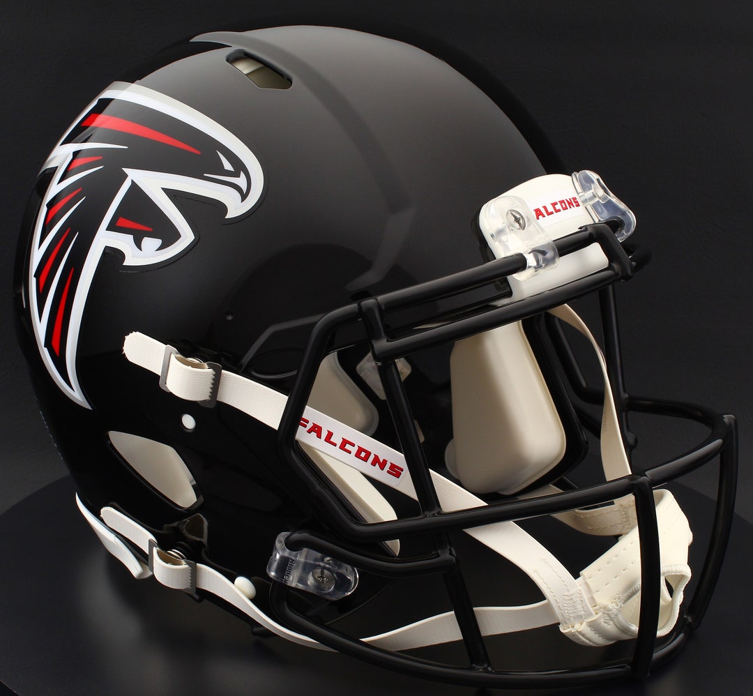 Atlanta Falcons Riddell Speed Full Size Authentic NFL Football Helmet ...