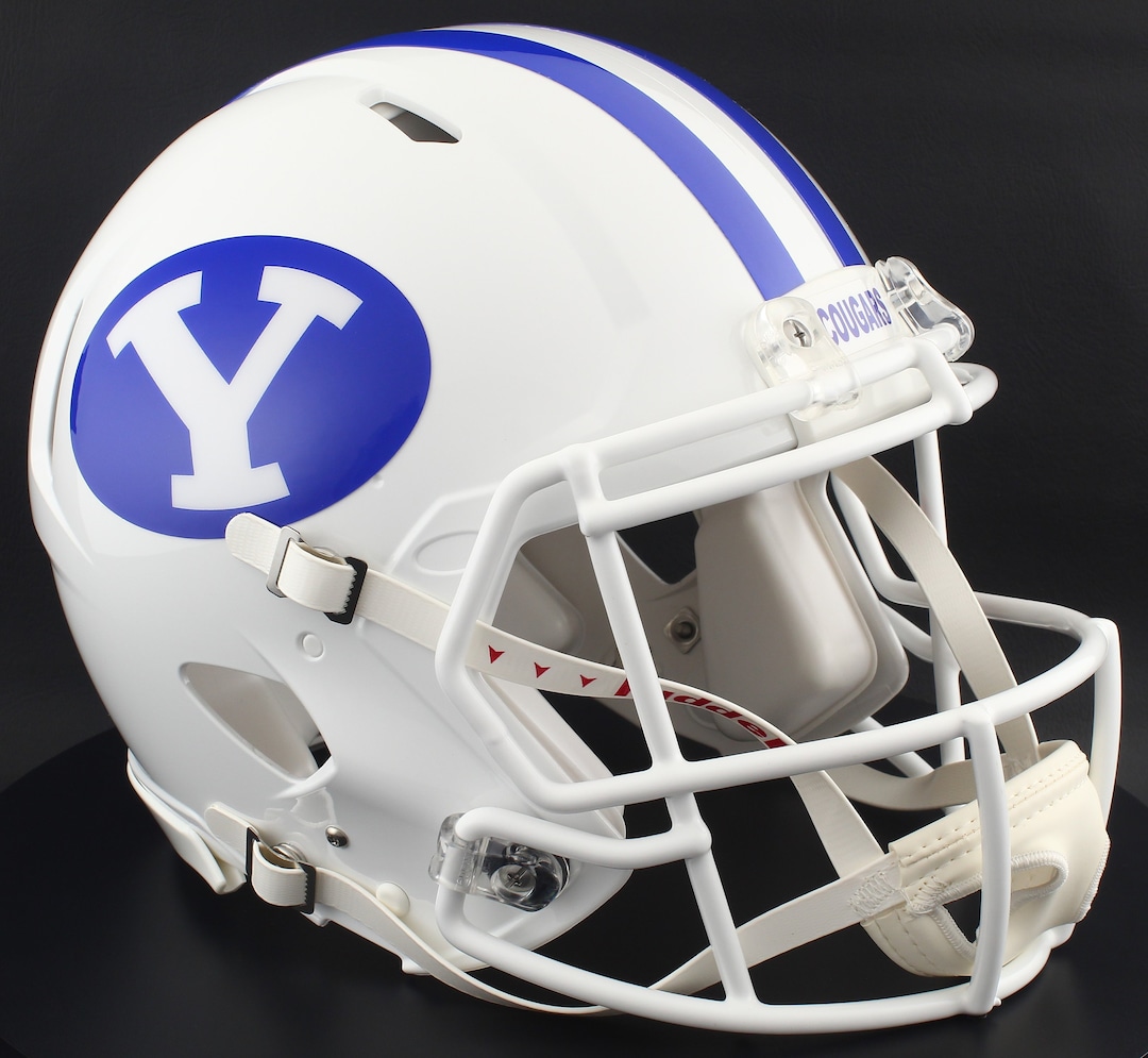 Brigham Young BYU Cougars Riddell Speed Full Size Authentic Football ...