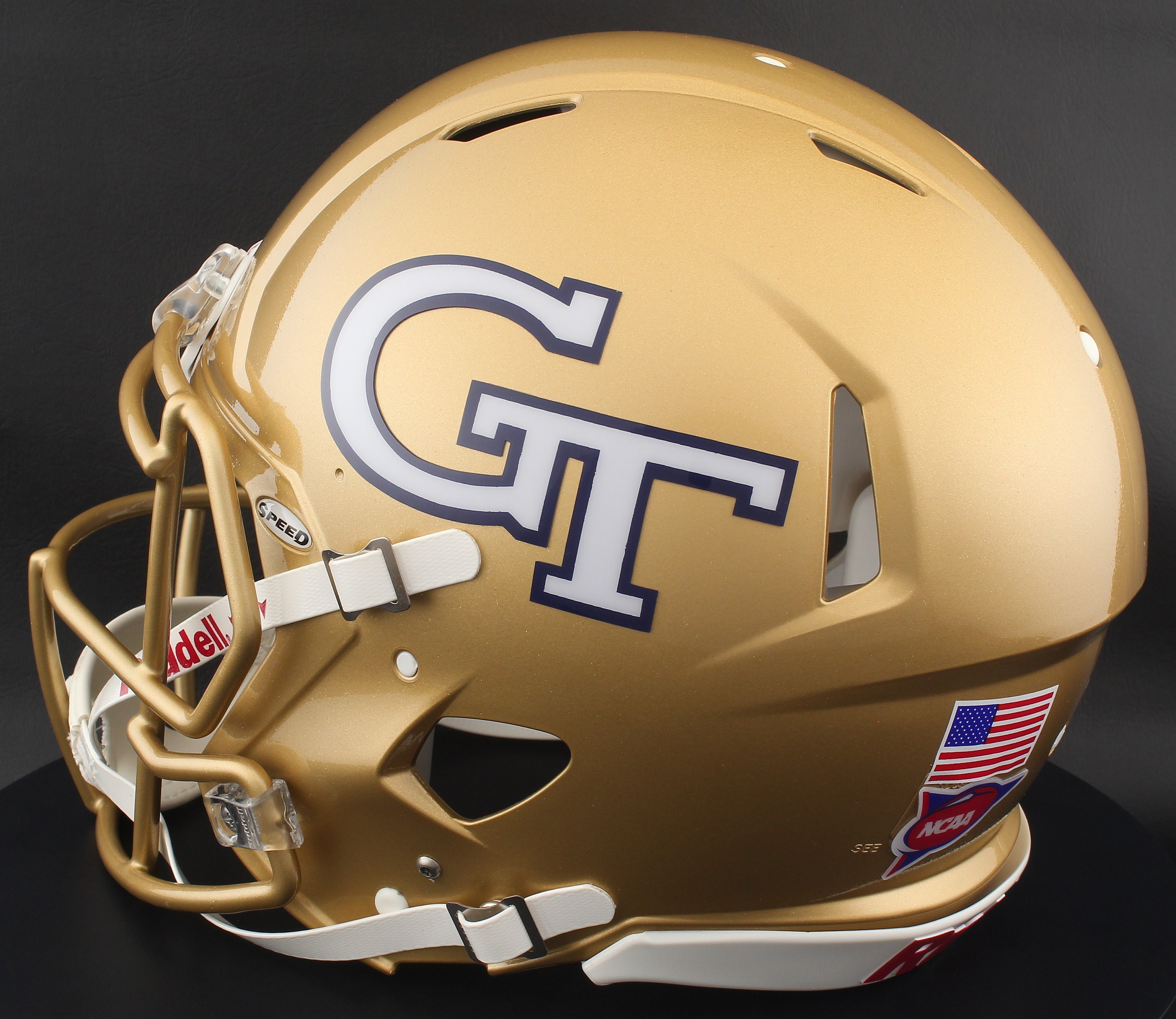 Georgia Tech Yellow Jackets NCAA Riddell Speed Full Size Replica ...