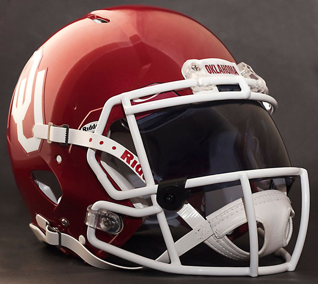 Oklahoma Sooners NCAA Riddell Speed Full Size Replica Football Helmet ...