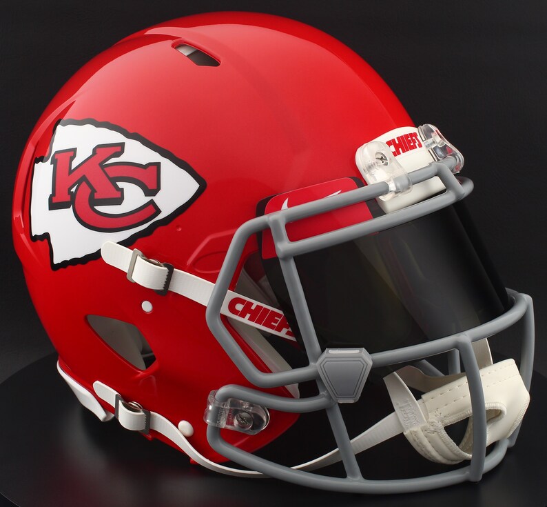 Build It YOUR Way CUSTOM Kansas City Chiefs NFL Riddell Speed Full Size ...