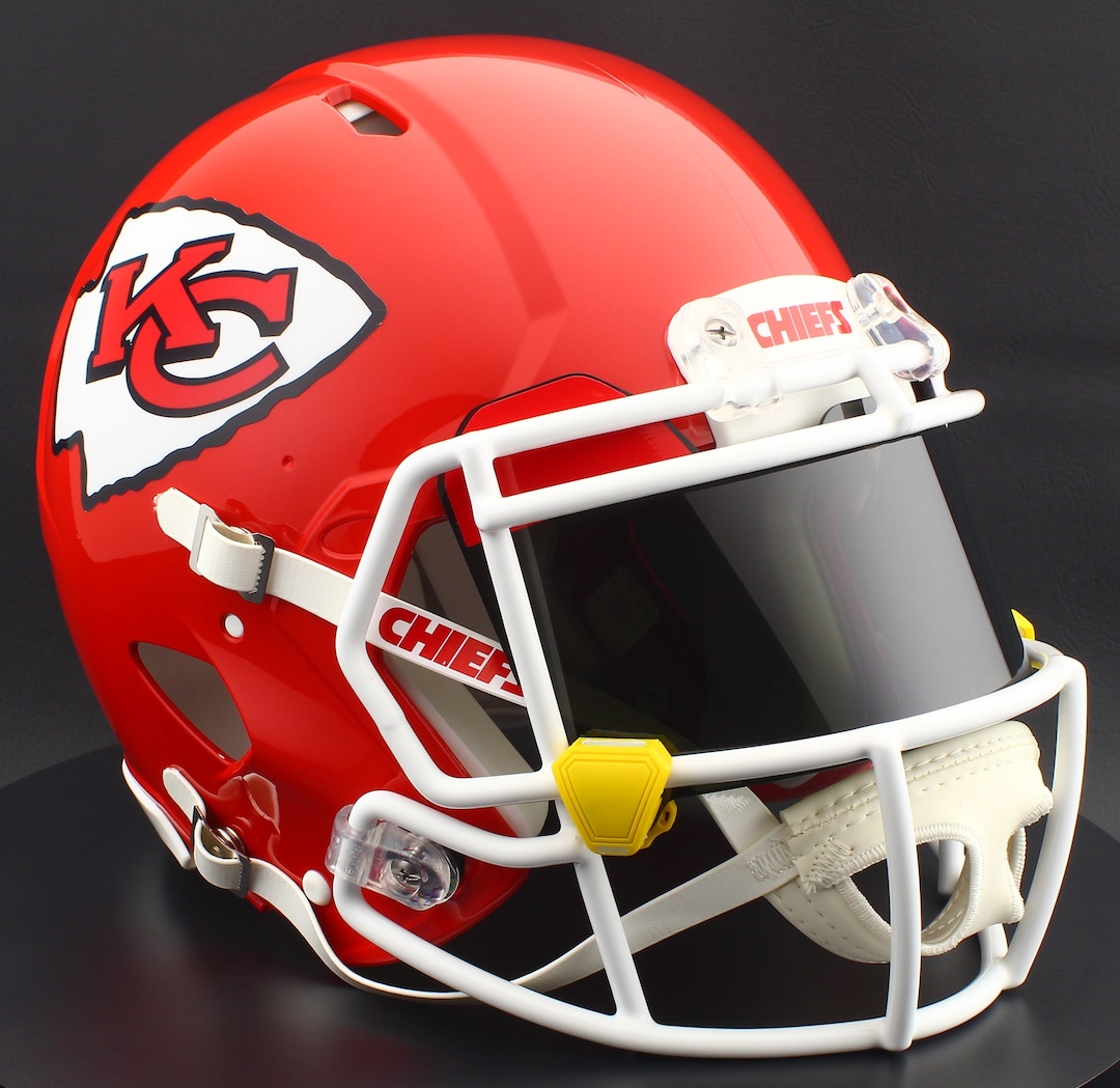 Build It YOUR Way! *CUSTOM* Kansas City Chiefs NFL Riddell Speed Full ...