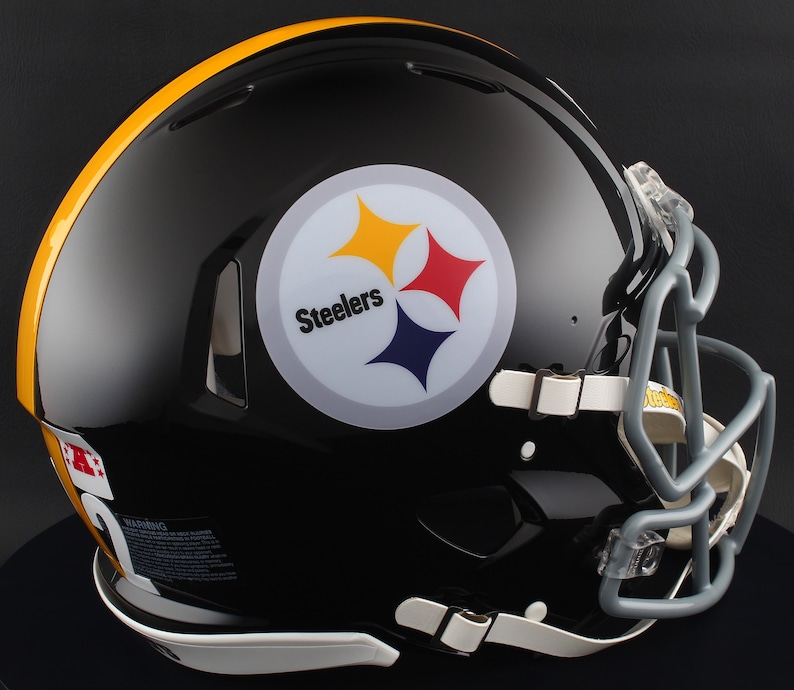 PITTSBURGH STEELERS 1963-1976 NFL Riddell Speed Full Size Replica ...
