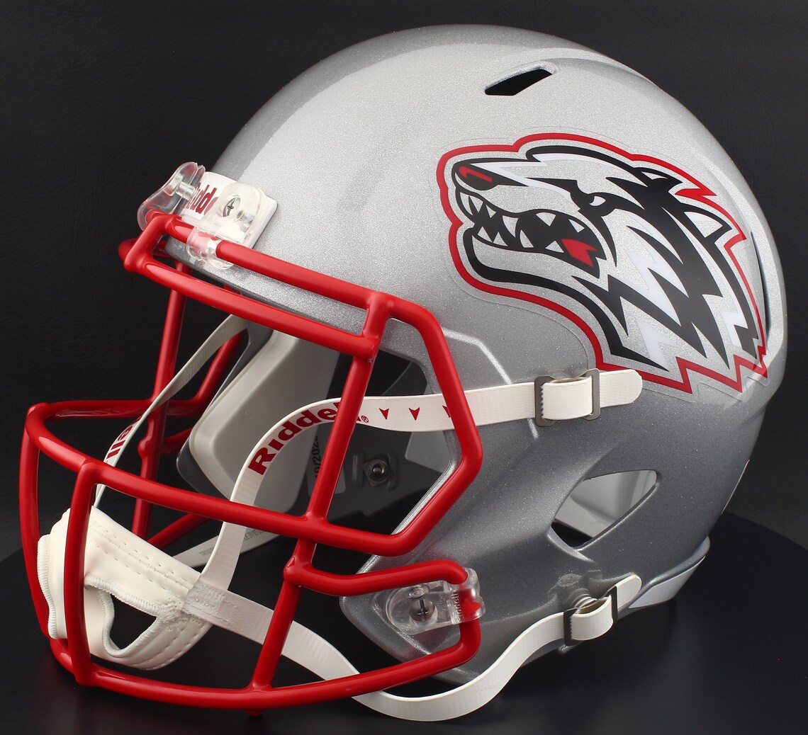 New Mexico Lobos NCAA Riddell Speed Full Size Replica Football Helmet ...