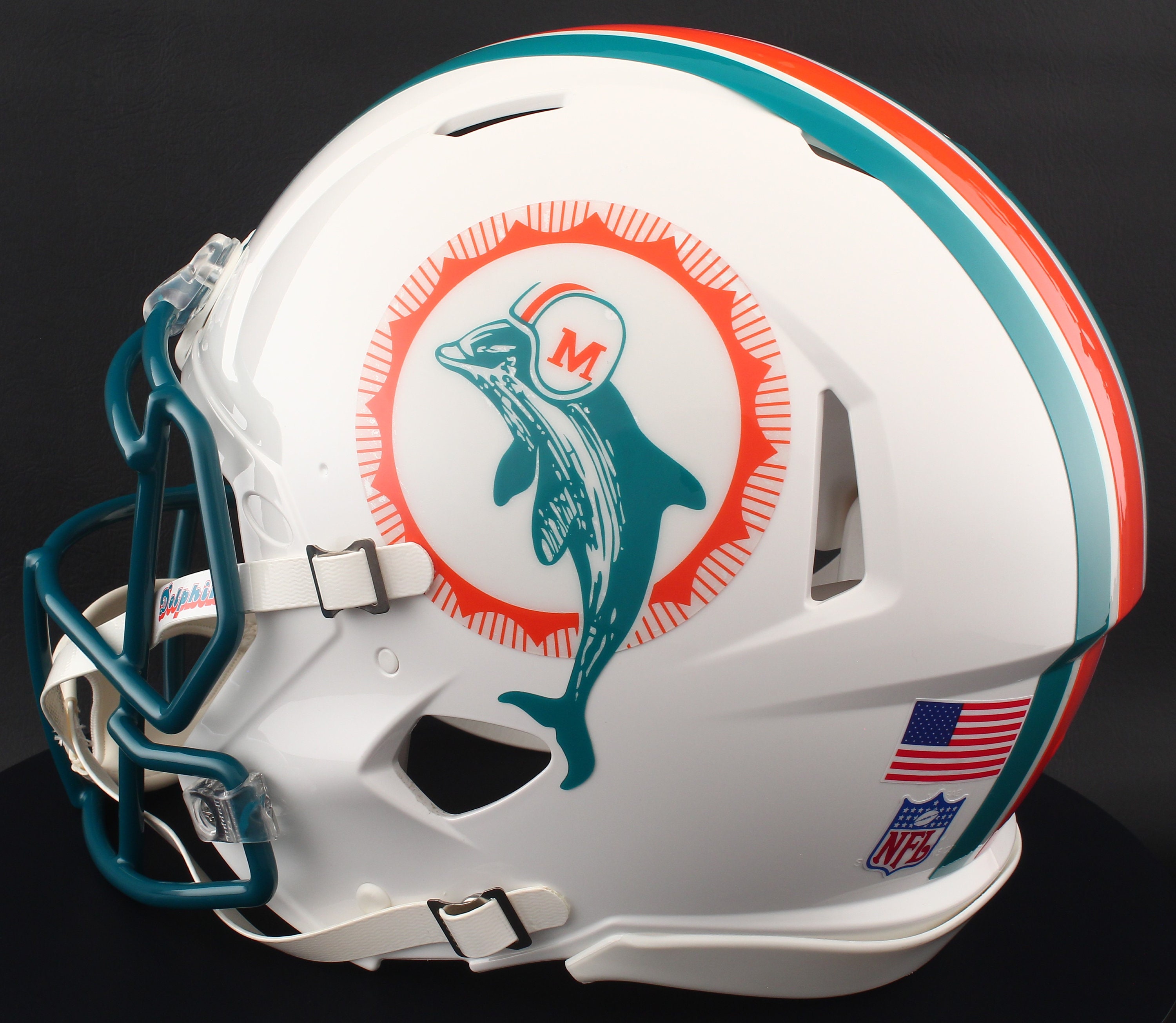 MIAMI DOLPHINS 1994 NFL 75th Anniversary Riddell Speed Authentic ...