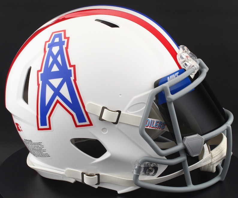 Build It YOUR Way! *CUSTOM* Houston Oilers NFL Riddell Speed Full Size ...