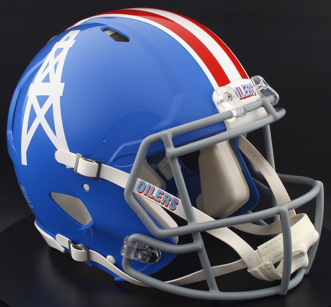 HOUSTON OILERS 1964-1965 NFL Riddell Speed Full Size Replica Throwback ...