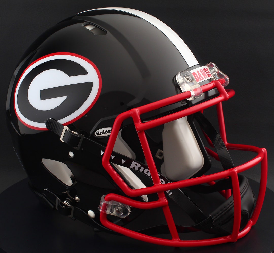 Georgia Bulldogs NCAA Riddell Speed Full Size Replica Football Helmet ...