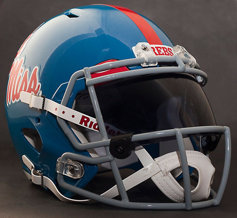 Mississippi Ole Miss Rebels NCAA Riddell Speed Full Size Authentic ...