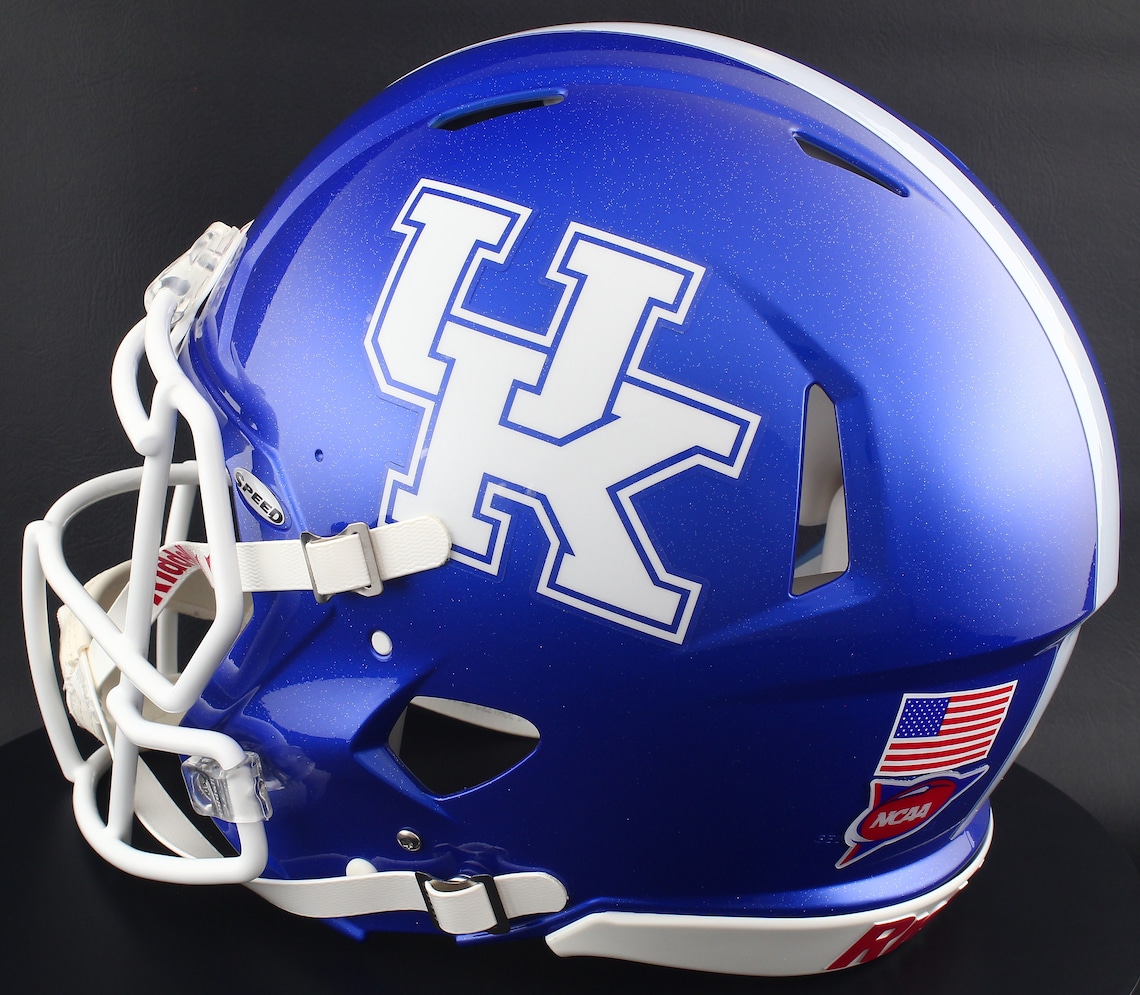 Kentucky Wildcats NCAA Riddell Speed Full Size Replica Football Helmet ...