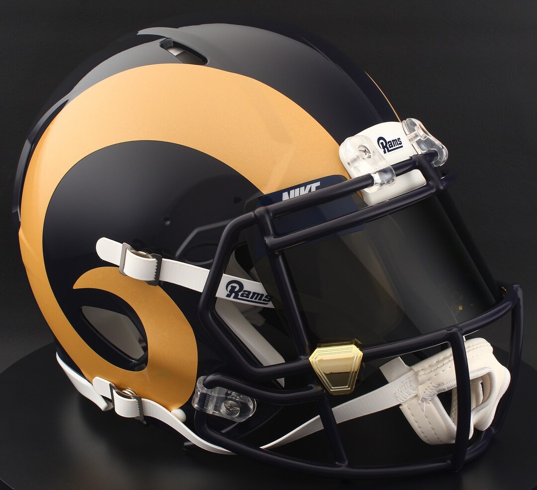 Build It YOUR Way! *CUSTOM* Los Angeles Rams NFL Riddell Speed Full ...