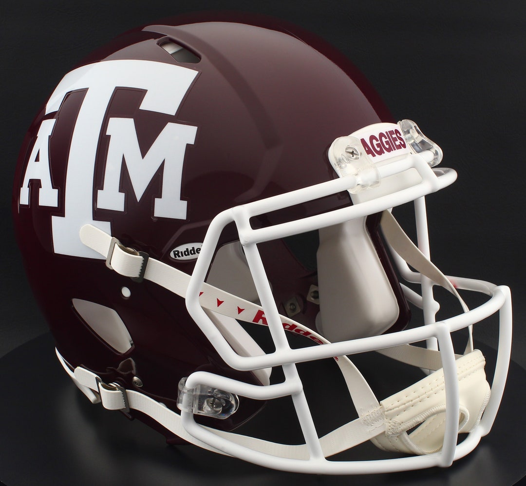 Texas A&M Aggies NCAA Riddell Speed Full Size Replica Football Helmet ...