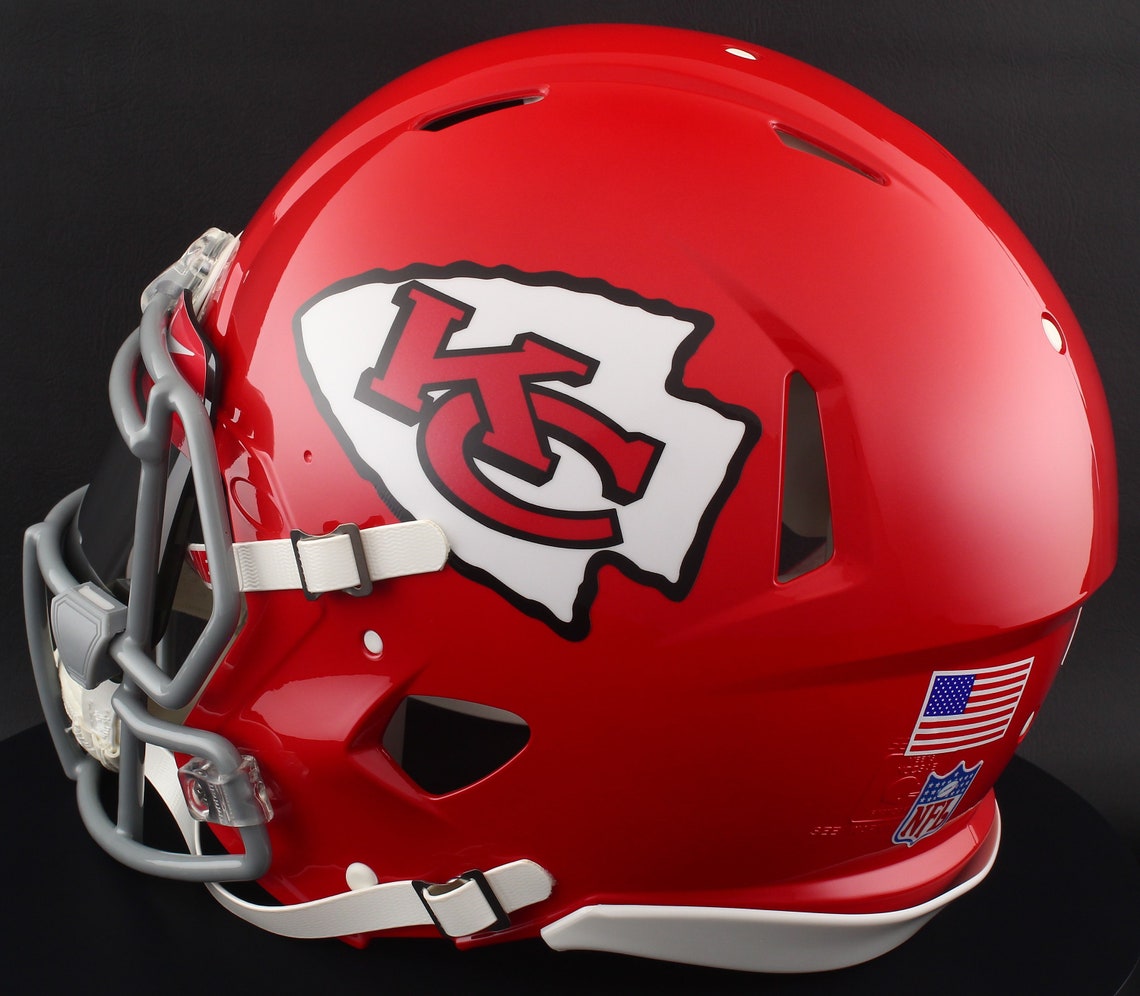 Build It YOUR Way! *CUSTOM* Kansas City Chiefs NFL Riddell Speed Full ...