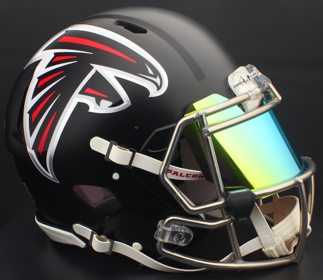 Atlanta Falcons NFL Riddell Speed Full Size Authentic Football Helmet ...