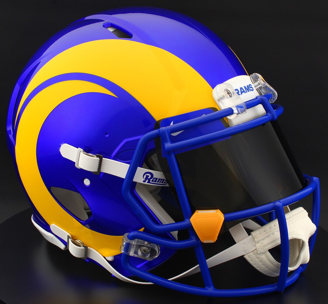 Build It YOUR Way! *CUSTOM* Los Angeles Rams NFL Riddell Speed Full ...