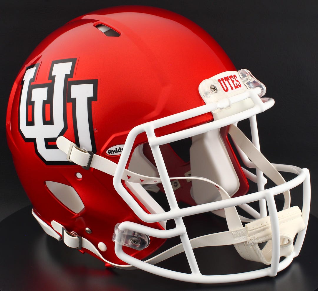 Utah Utes NCAA Riddell Speed Full Size Replica Football Helmet - Etsy
