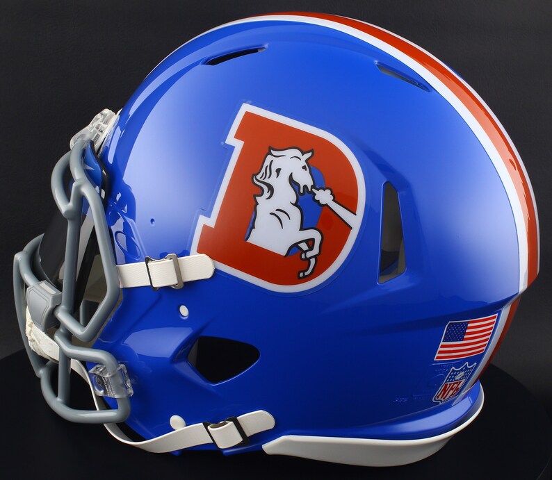 Build It YOUR Way! *CUSTOM* Denver Broncos NFL Riddell Speed Full Size ...