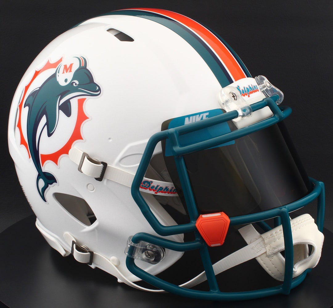 Build It YOUR Way! *CUSTOM* Miami Dolphins NFL Riddell Speed Full Size ...