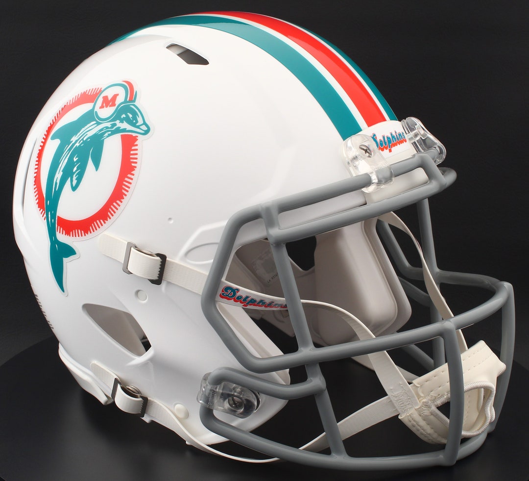 MIAMI DOLPHINS 1973-1979 NFL Riddell Speed Full Size Replica Throwback ...