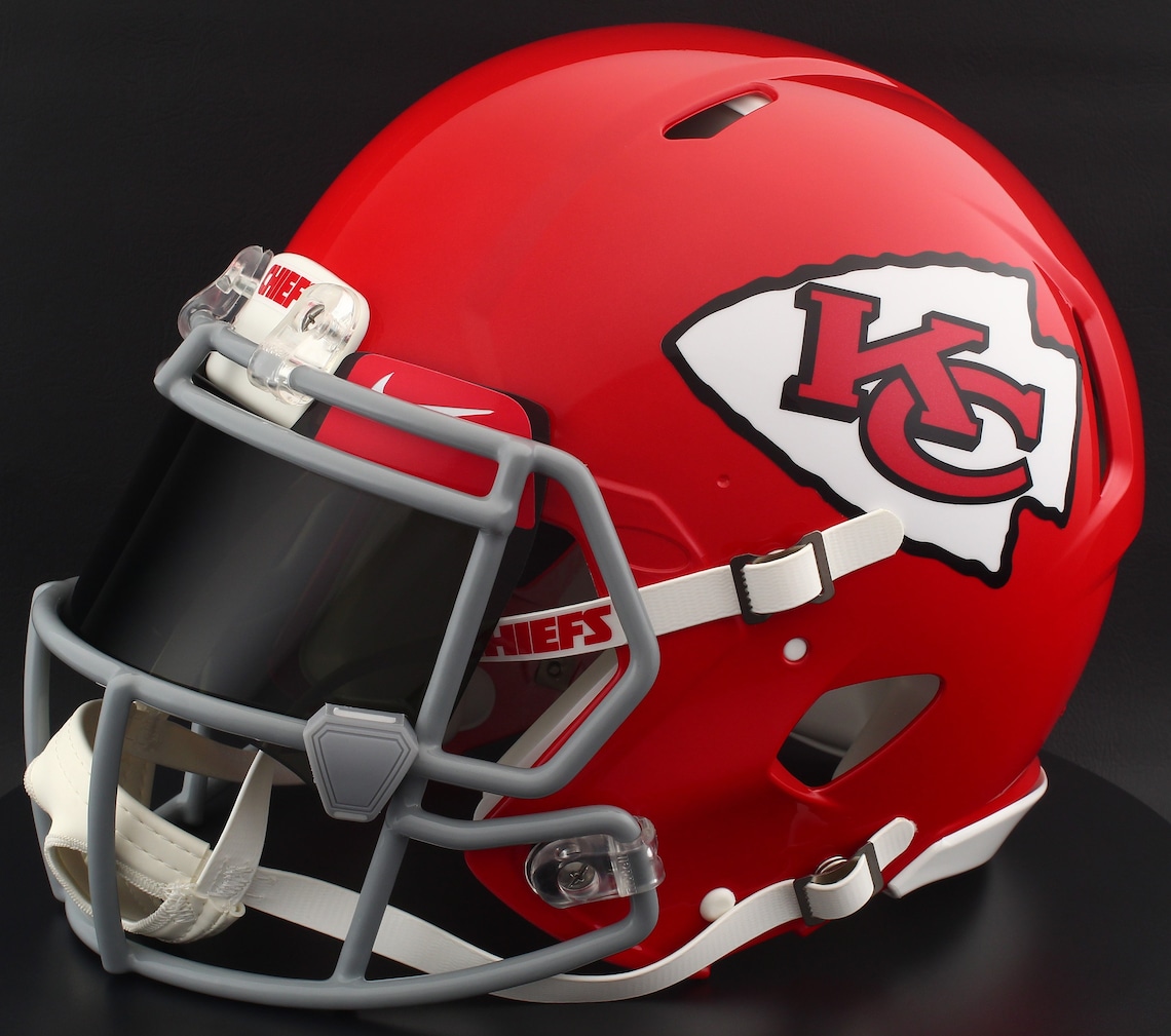 Build It YOUR Way! *CUSTOM* Kansas City Chiefs NFL Riddell Speed Full ...