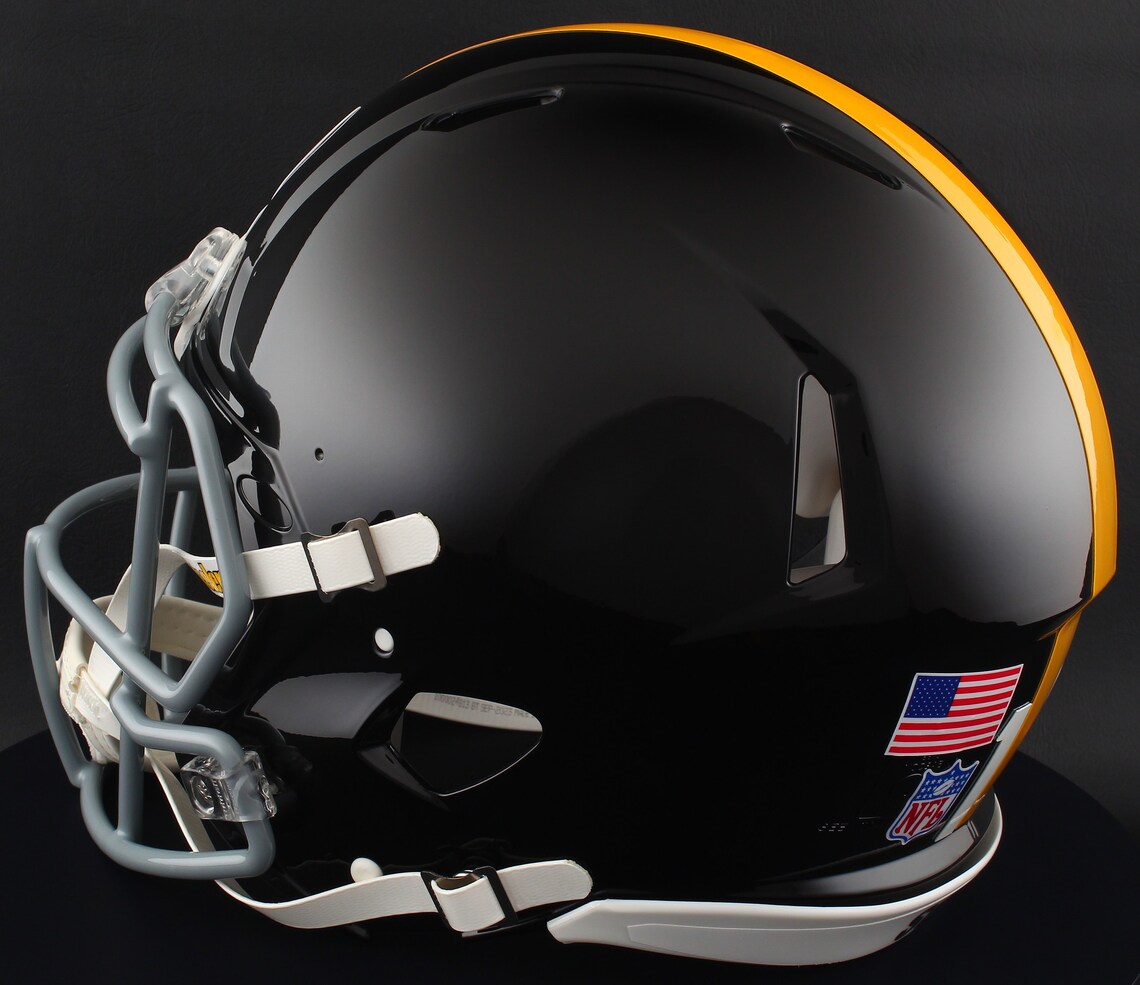PITTSBURGH STEELERS 1963-1976 NFL Riddell Speed Full Size Replica ...