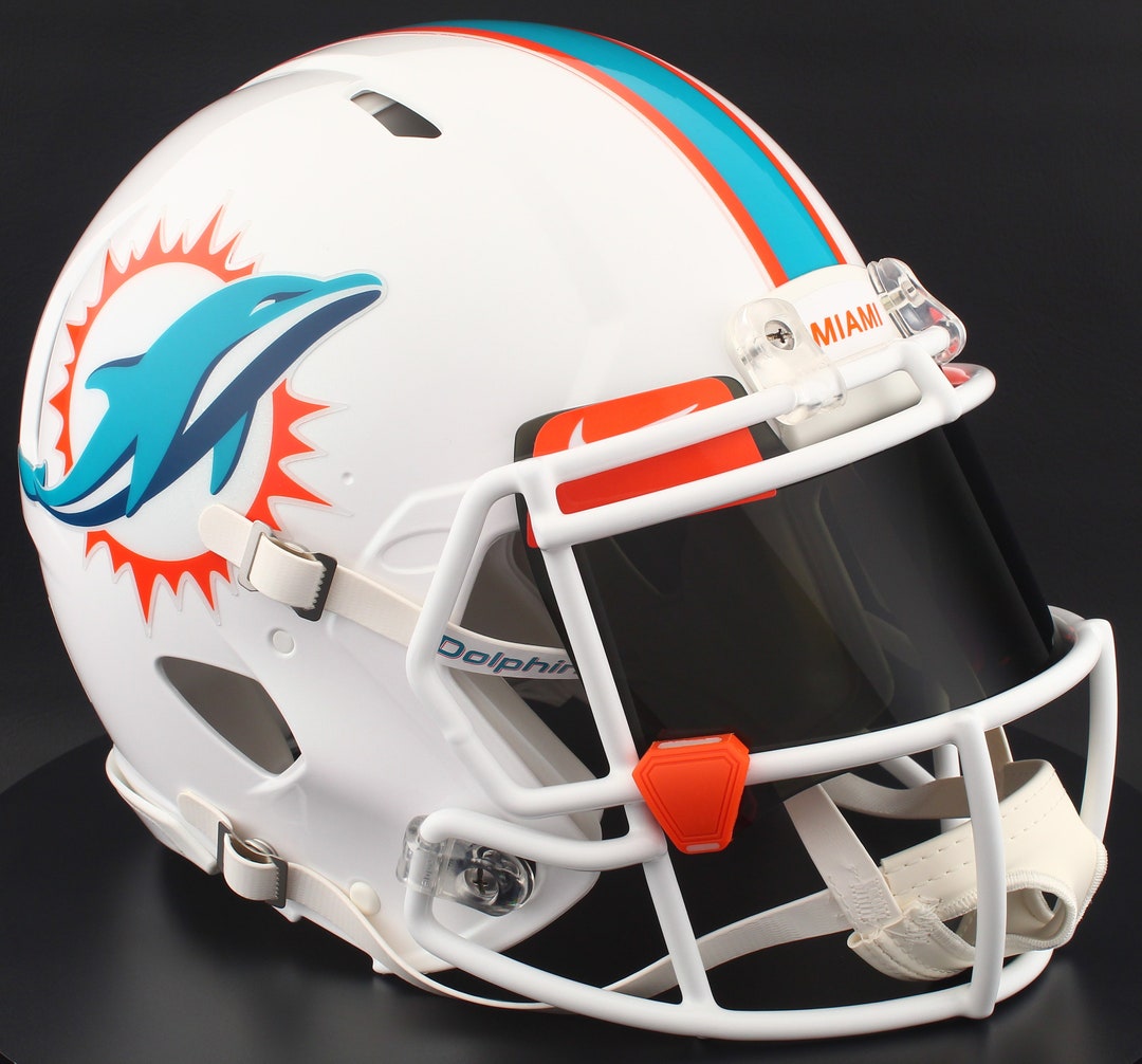 Build It YOUR Way! *CUSTOM* Miami Dolphins NFL Riddell Speed Full Size ...