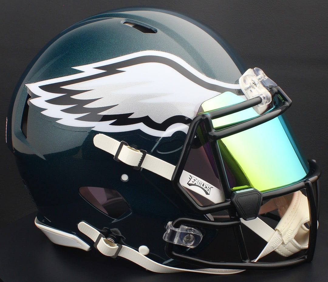 Philadelphia Eagles NFL Riddell Speed Full Size Authentic Football Helmet - Etsy
