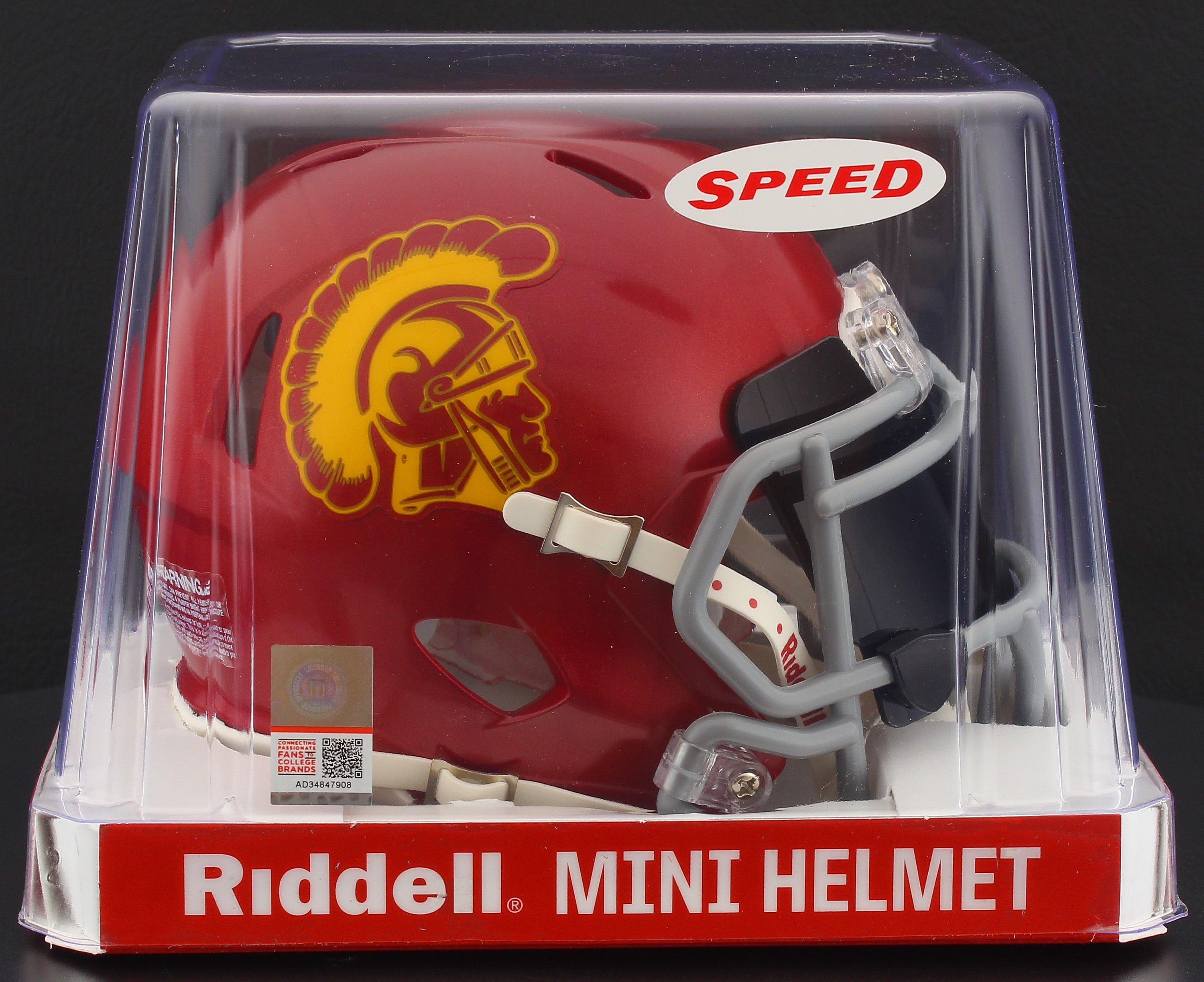 USC Trojans NCAA Riddell Speed Mini Football Helmet the Perfect Cake ...