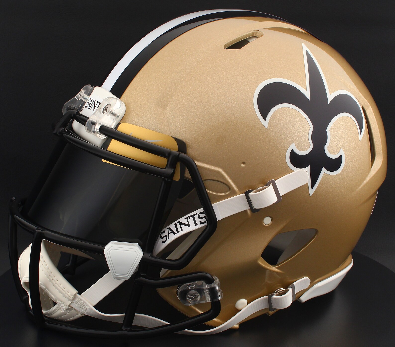 Build It YOUR Way! *CUSTOM* New Orleans Saints NFL Riddell Speed Full ...