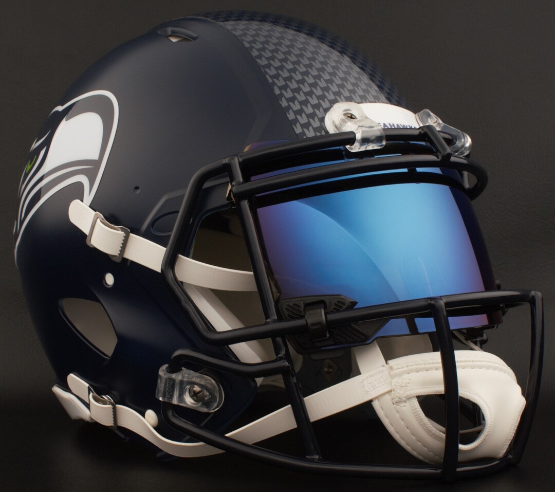 Seattle Seahawks NFL Riddell Speed Full Size Replica Football Helmet - Etsy