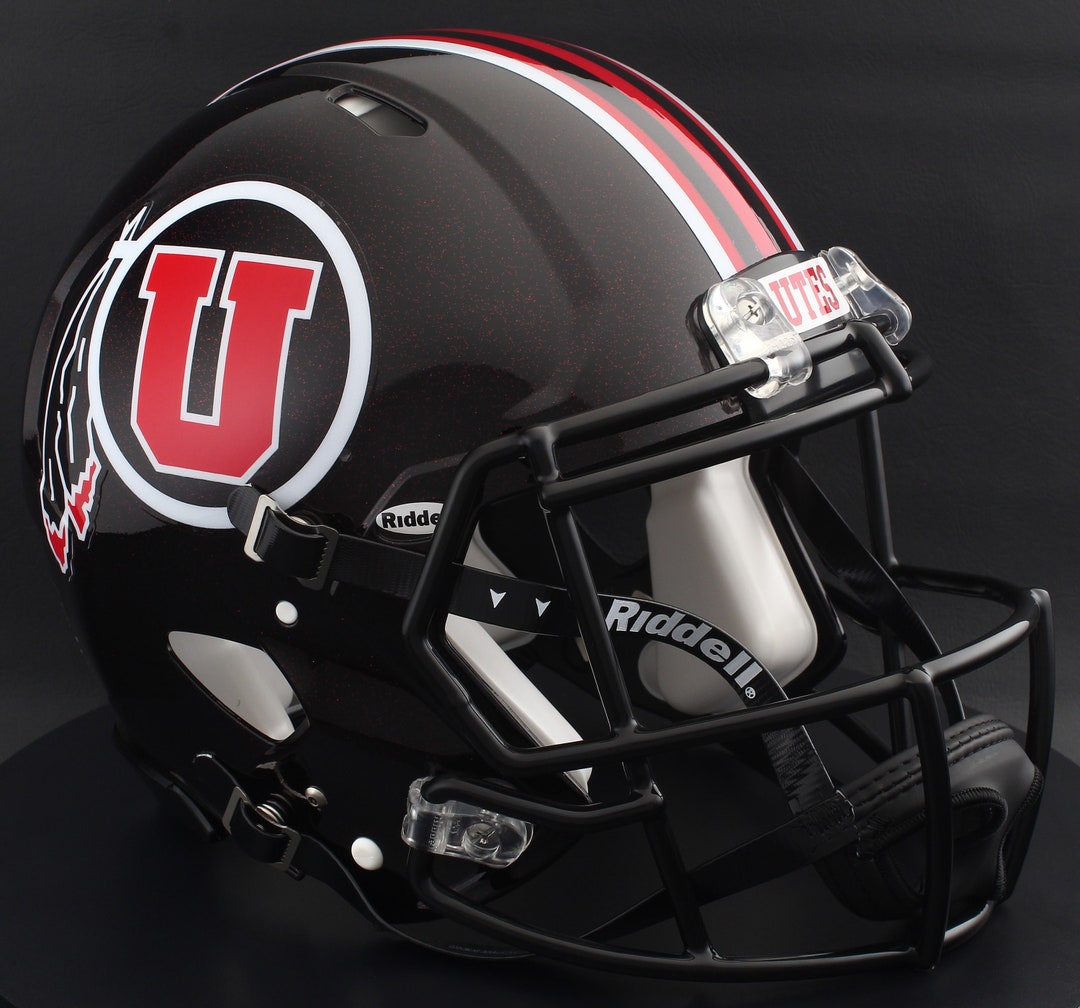Utah Utes NCAA Riddell Speed Full Size Replica Football Helmet - Etsy