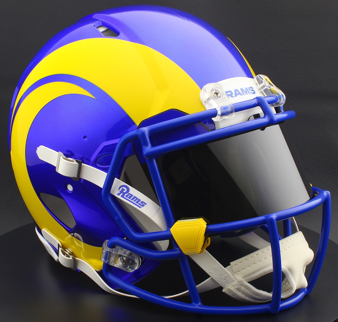 Build It YOUR Way! *CUSTOM* Los Angeles Rams NFL Riddell Speed Full ...