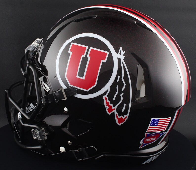 Utah Utes NCAA Riddell Speed Full Size Replica Football Helmet - Etsy