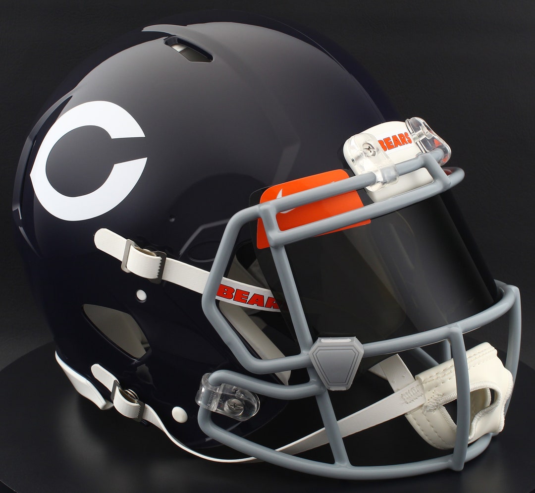 Build It YOUR Way! *CUSTOM* Chicago Bears NFL Riddell Speed Full Size ...