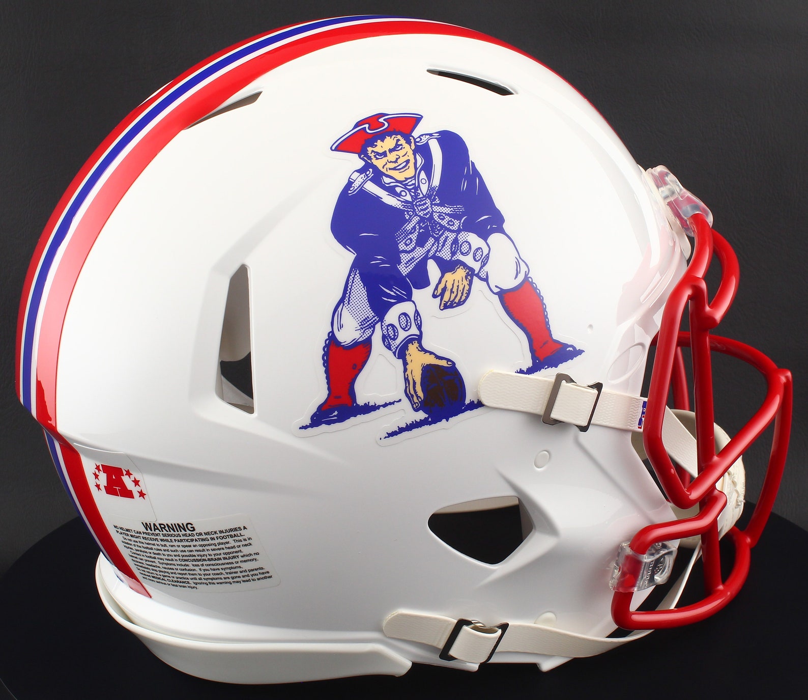 NEW ENGLAND PATRIOTS 1990-1992 Riddell Speed Full Size Replica ...