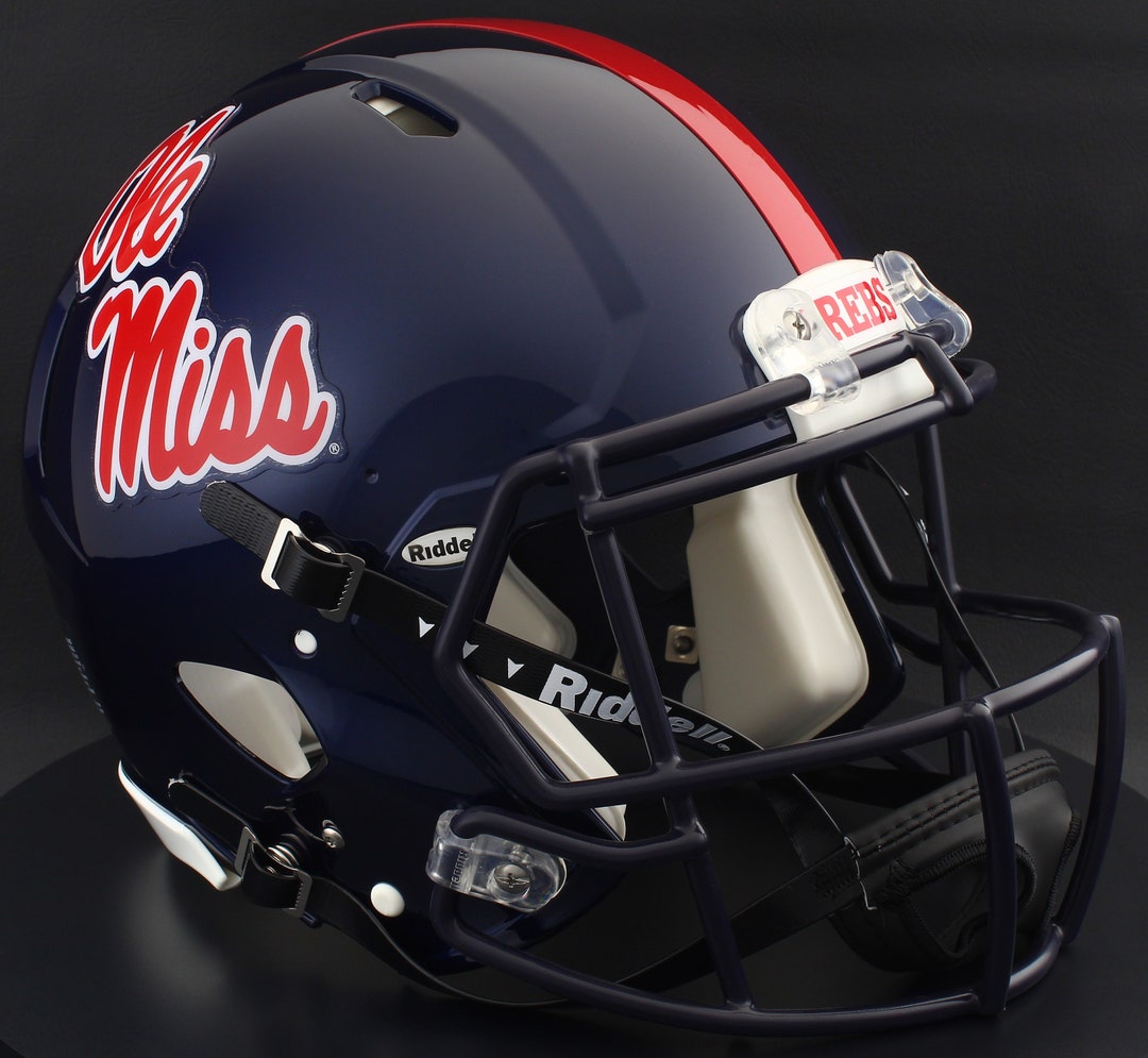 Mississippi Ole Miss Rebels NCAA Riddell Speed Full Size Authentic ...