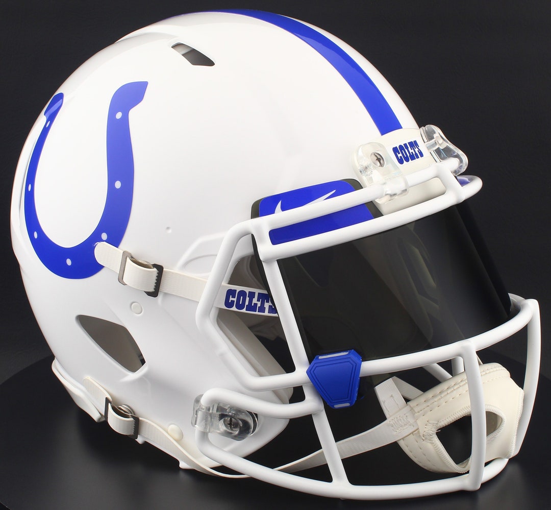 Build It YOUR Way! *CUSTOM* Indianapolis Colts NFL Riddell Speed Full ...