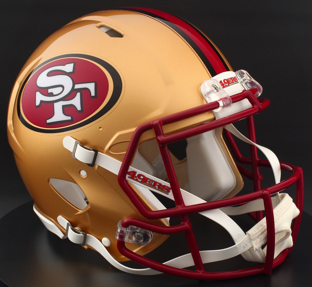 SAN FRANCISCO 49ers 1996-2008 NFL Riddell Speed Full Size Replica ...