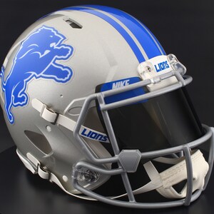 Build It YOUR Way! *CUSTOM* Detroit Lions NFL Riddell Speed Full Size ...