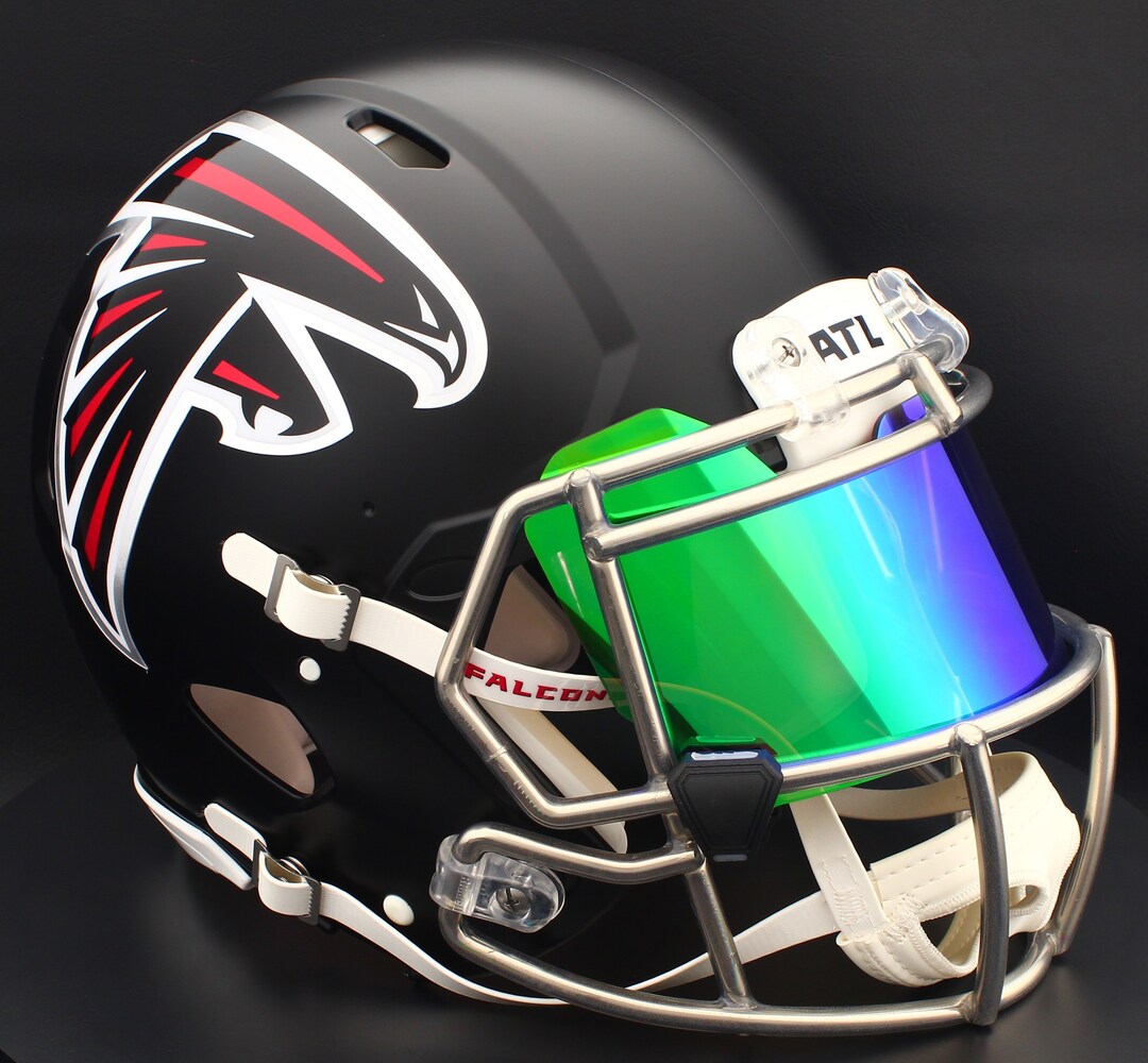 Atlanta Falcons NFL Riddell Speed Full Size Authentic Football Helmet ...
