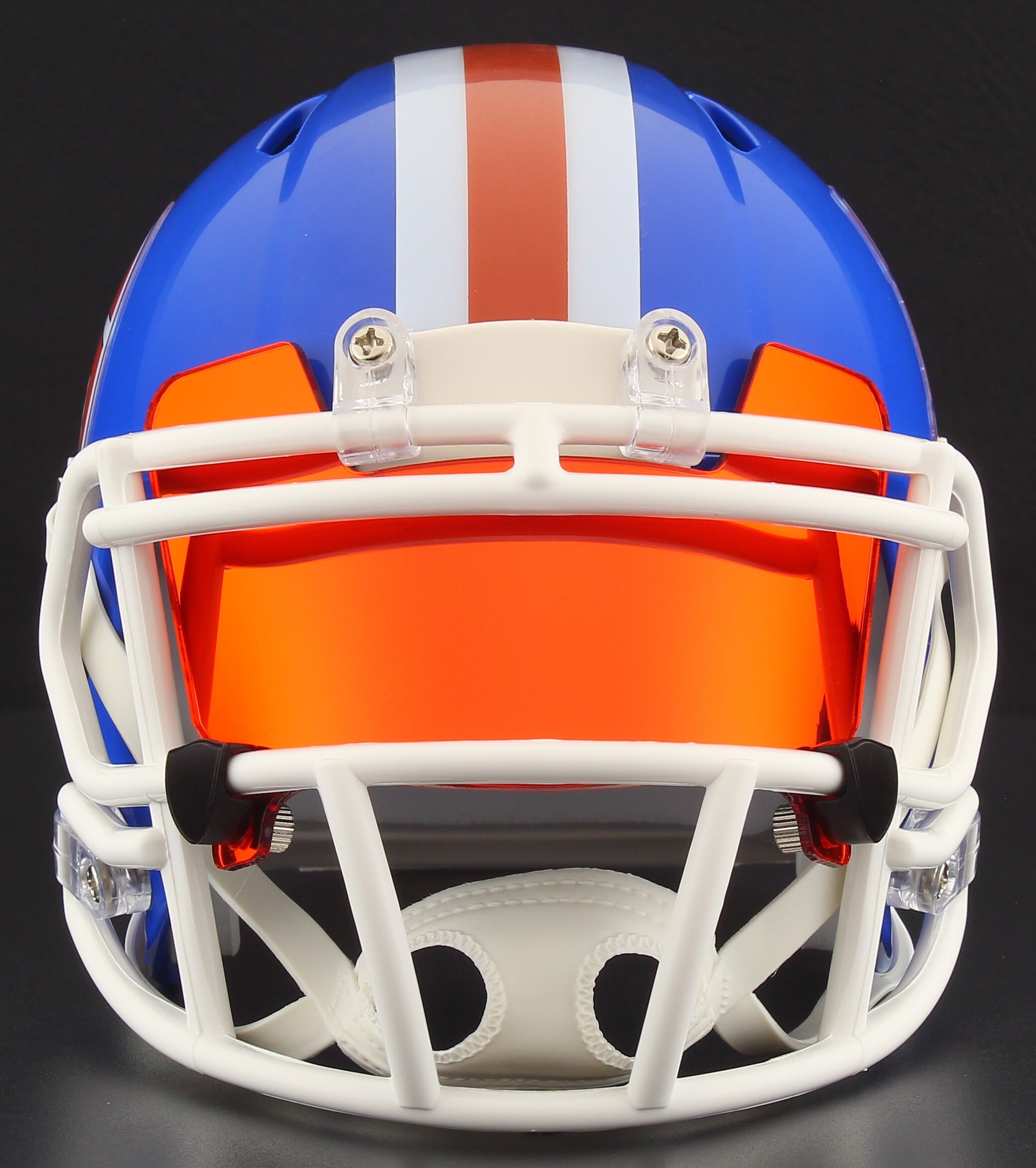 ORANGE Mini Eye Shield / Visor for Denver Broncos NFL Mini Football ...