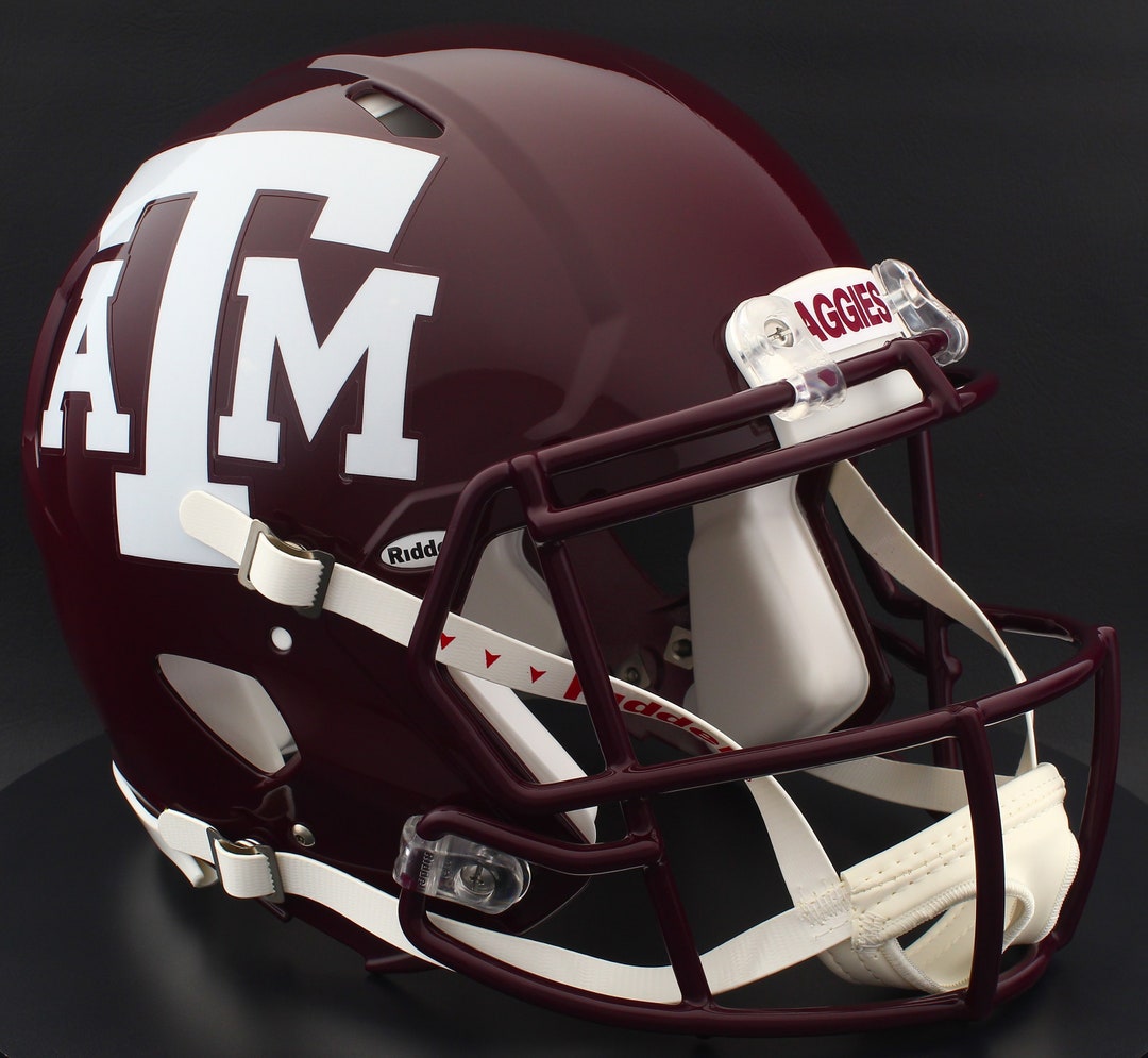Texas A&M Aggies NCAA Riddell Speed Full Size Authentic Football Helmet ...