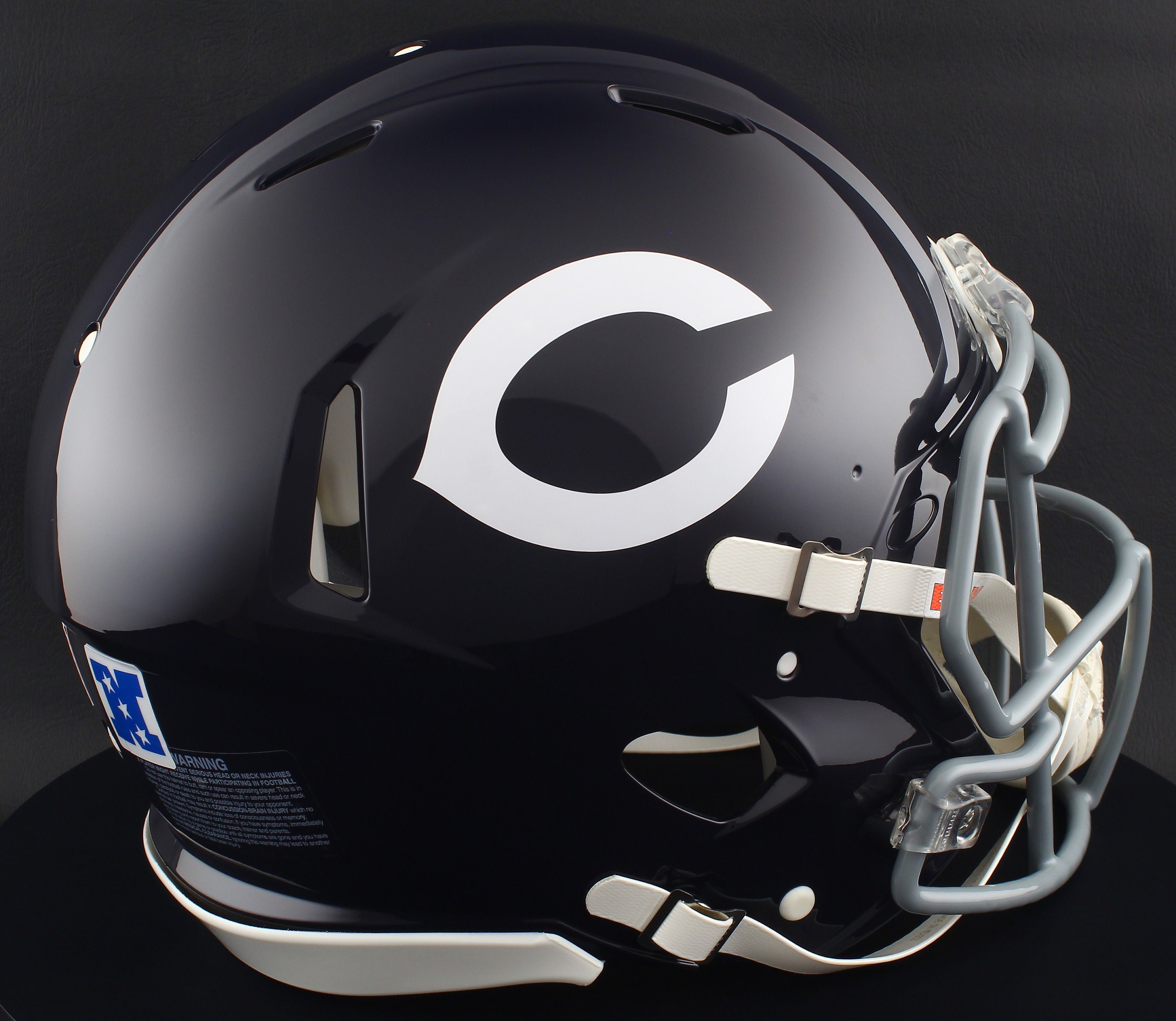 CHICAGO BEARS 1962-1972 NFL Riddell Speed Authentic Throwback Football ...