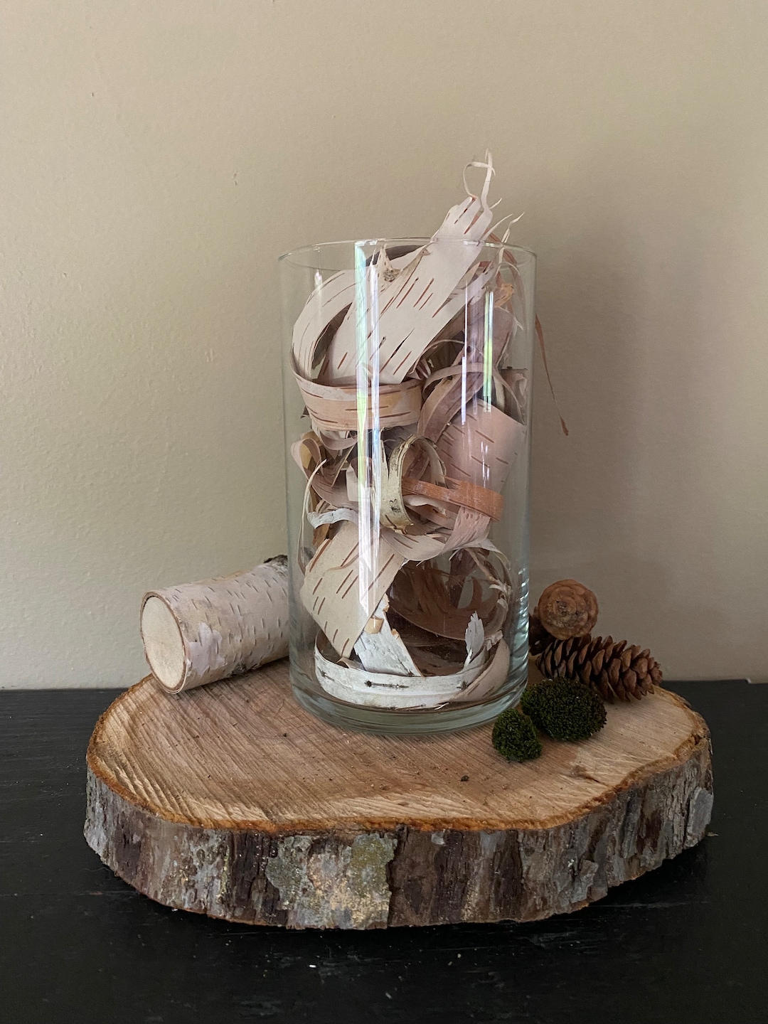 Birch Bark Strips All Natural Craft Supply Painting Scrapbooking Fairy ...