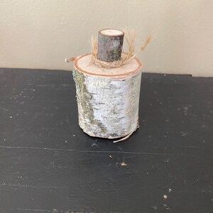 Rustic Wood Pumpkin Decor Birch/lilac/maple Wood Indoor Seasonal Decor ...