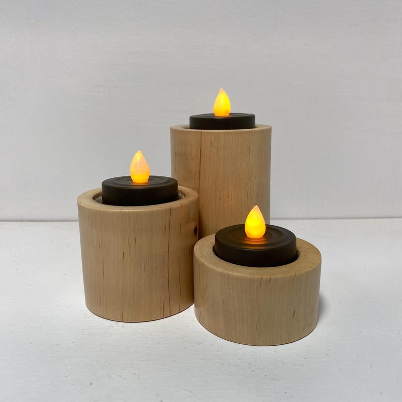 Rustic Tea Light - Etsy