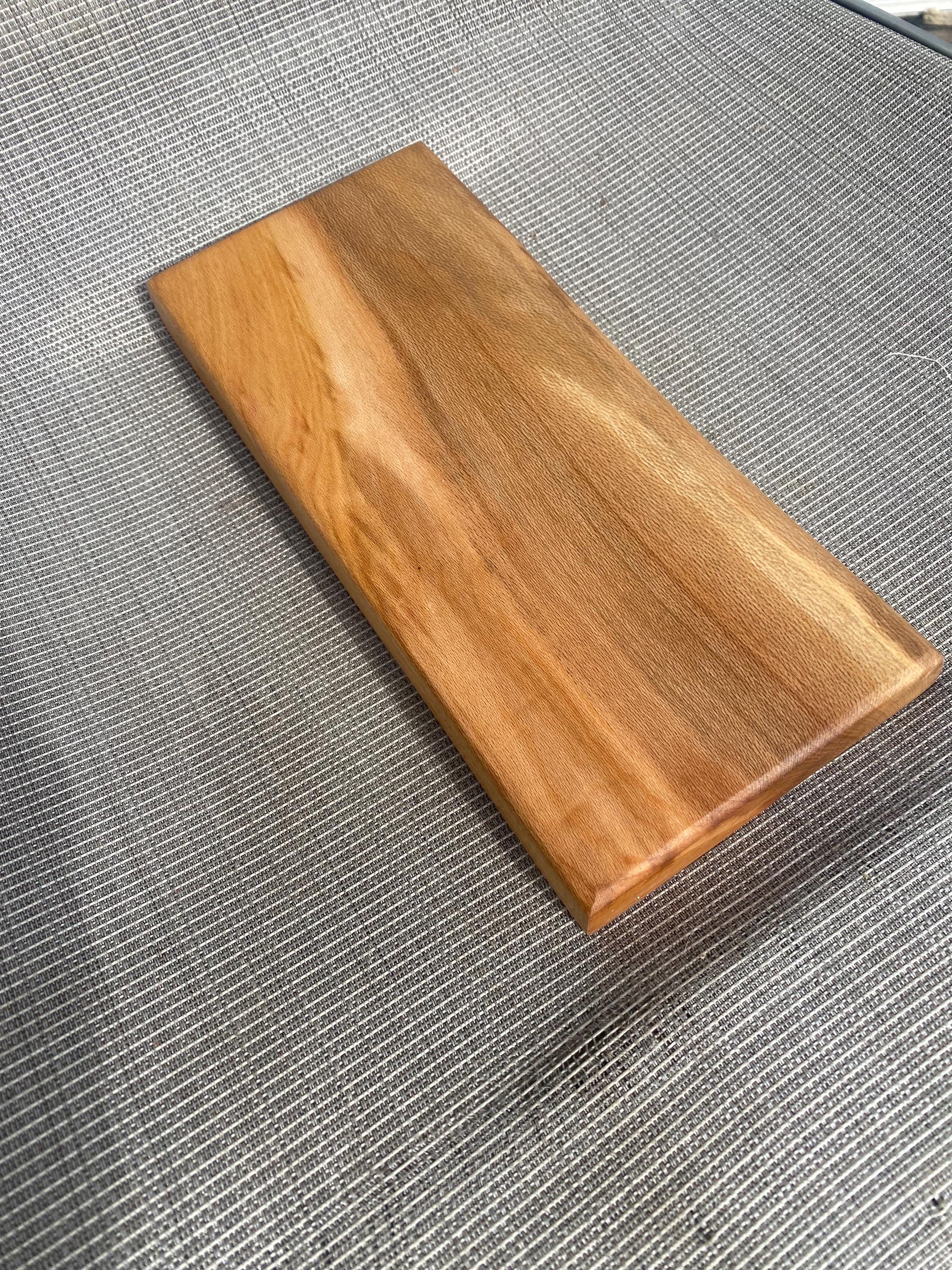 Handcrafted Sycamore Live Edge Citrus Board: Natural Beeswax Finish - Etsy