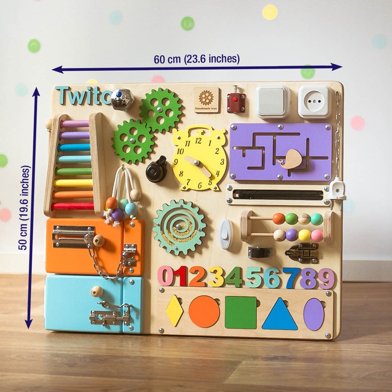 Activity Board, Activity Panel, Sensory Wall, Educational Toy, Busy ...